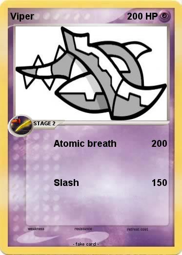 Pokémon Viper 227 227 - Atomic breath - My Pokemon Card