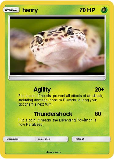Pokémon henry 851 851 - Agility - My Pokemon Card