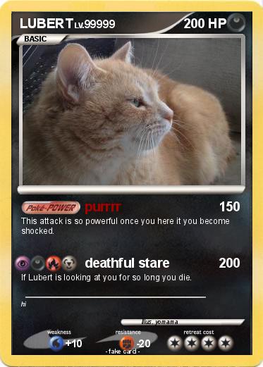 Pokémon LUBERT - purrrr - My Pokemon Card
