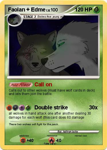 Pokémon Faolan Edme - Call on - My Pokemon Card