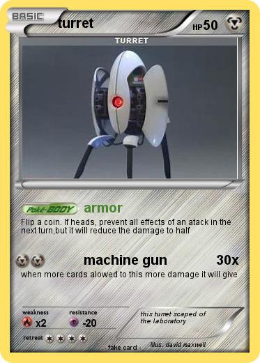 Pokémon turret 74 74 - armor - My Pokemon Card