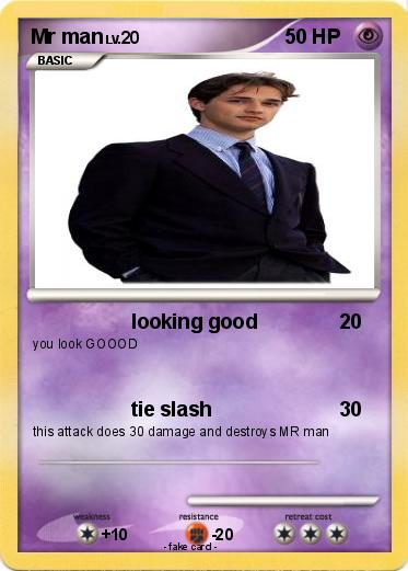 Pokémon Mr man 20 20 - looking good - My Pokemon Card