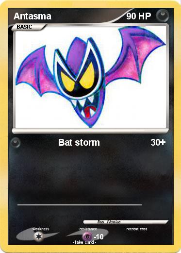Pokémon Antasma 39 39 - Bat storm - My Pokemon Card
