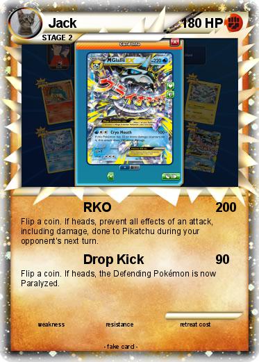 Pokémon Jack 2427 2427 - RKO - My Pokemon Card