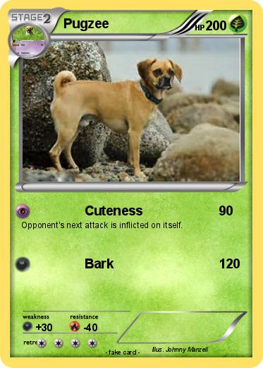 Pokémon Pugzee - Cuteness - My Pokemon Card