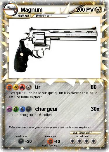 Pokémon Magnum 20 20 - tir - Ma carte Pokémon