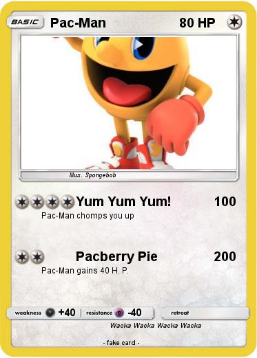 Pokémon Pac Man 730 730 - Yum Yum Yum! - My Pokemon Card