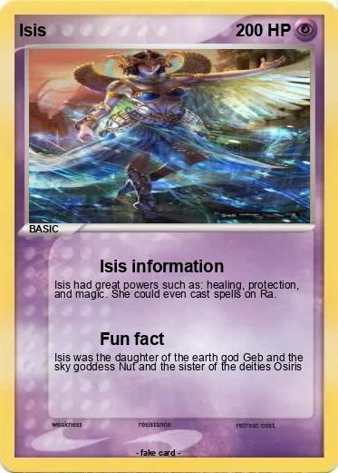Pokémon Isis 184 184 - Isis information - My Pokemon Card