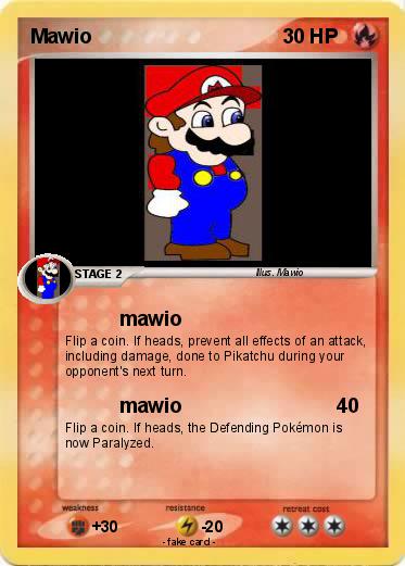 Pokémon Mawio - mawio - My Pokemon Card