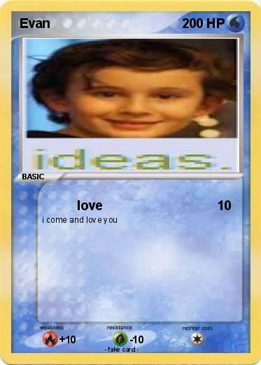 Pokémon Evan 307 307 - love - My Pokemon Card