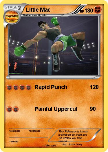 Pokémon Little Mac 116 116 - Rapid Punch - My Pokemon Card