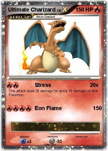 Pokémon Ultimate Charizard 14 14 - Stress - My Pokemon Card