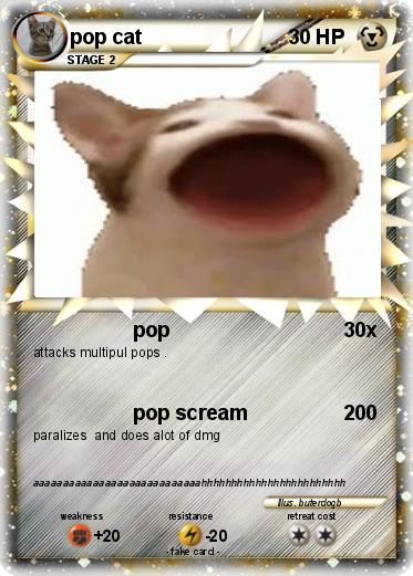 Pokémon pop cat 17 17 - pop - My Pokemon Card