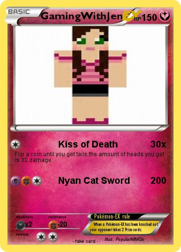 Pokémon GamingWithJen 21 21 - Kiss of Death - My Pokemon Card