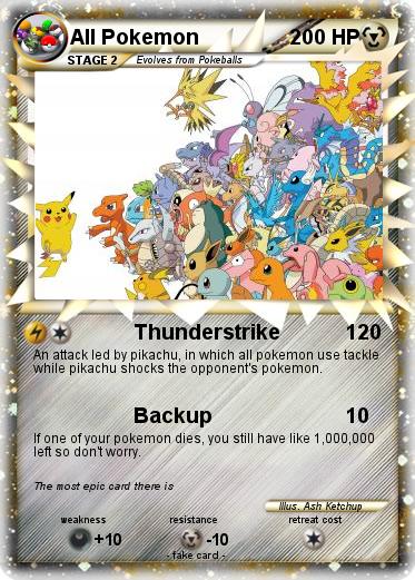 Pokémon All Pokemon 161 161 - Thunderstrike - My Pokemon Card