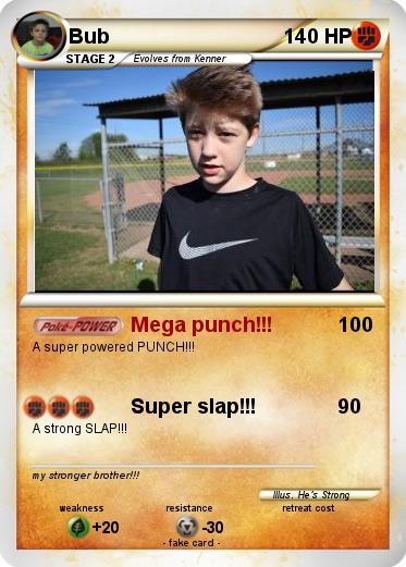 Pokémon Bub 30 30 - Mega punch!!! - My Pokemon Card