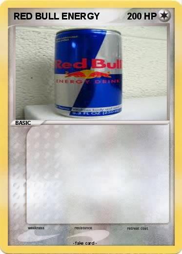 Pokémon RED BULL ENERGY - My Pokemon Card