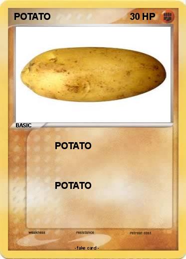 Pokémon POTATO 56 56 - POTATO - My Pokemon Card