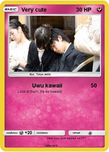 Pokémon Very cute - Uwu kawaii - My Pokemon Card
