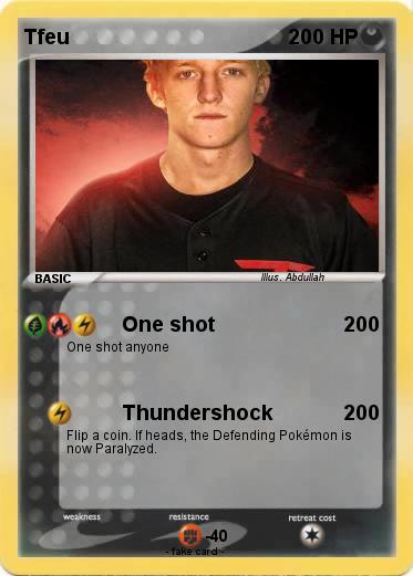 Pokémon Tfeu - One shot - My Pokemon Card