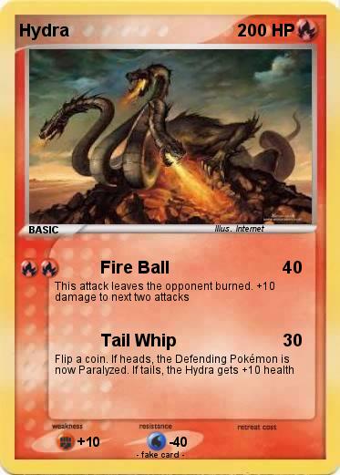 Pokémon Hydra 513 513 - Fire Ball - My Pokemon Card
