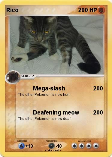 Pokémon Rico 138 138 - Mega-slash - My Pokemon Card