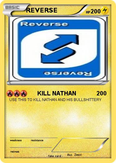 Pokémon REVERSE 56 56 - KILL NATHAN - My Pokemon Card