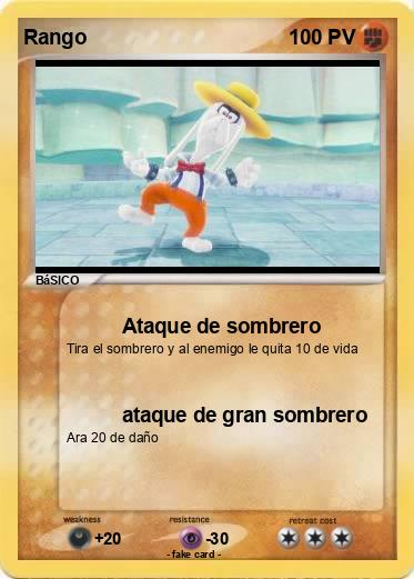 Pokémon Rango 59 59 - Ataque de sombrero - Mi carta pokémon