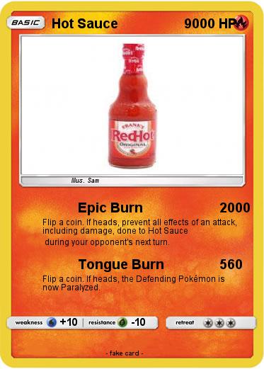 Pokémon Hot Sauce 11 11 - Epic Burn - My Pokemon Card