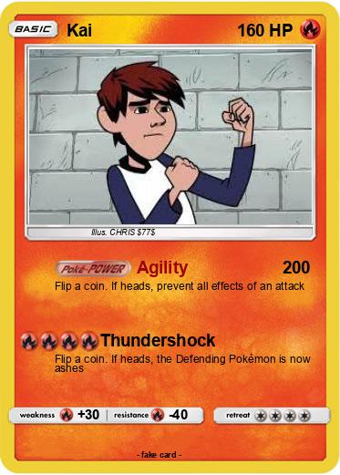 Pokémon Kai 1466 1466 - Agility - My Pokemon Card