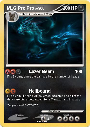 Pokémon MLG Pro Pro - Lazer Beam - My Pokemon Card