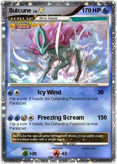Pokémon Suicune 1865 1865 - Icy Wind - My Pokemon Card
