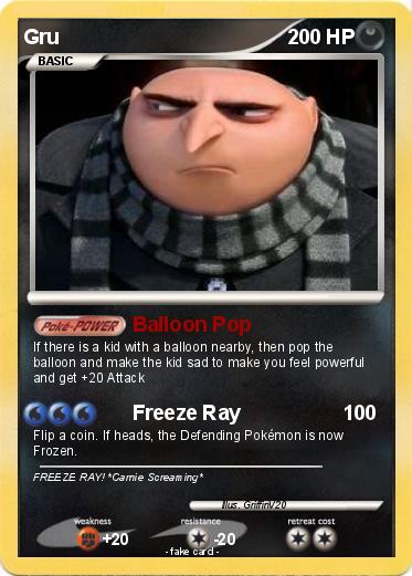 Pokémon Gru 224 224 - Balloon Pop - My Pokemon Card