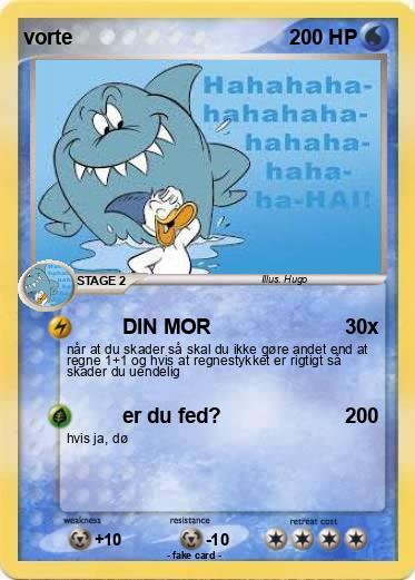 Pokémon vorte 1 1 - DIN MOR - My Pokemon Card