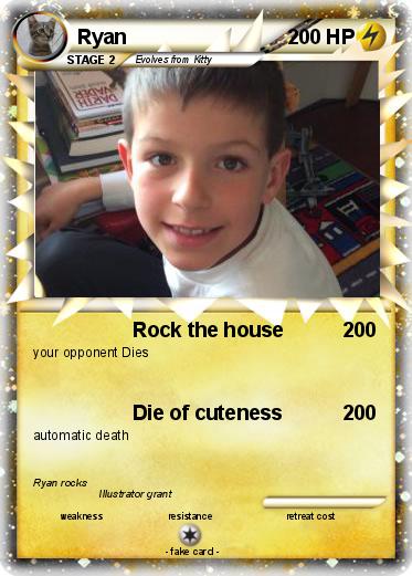 Pokémon Ryan 1077 1077 - Rock the house - My Pokemon Card
