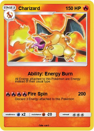 Pokémon Charizard 11584 11584 - Ability: Energy Burn - My Pokemon Card