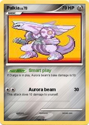 Pokémon Palkia 1975 1975 - Smart play - My Pokemon Card