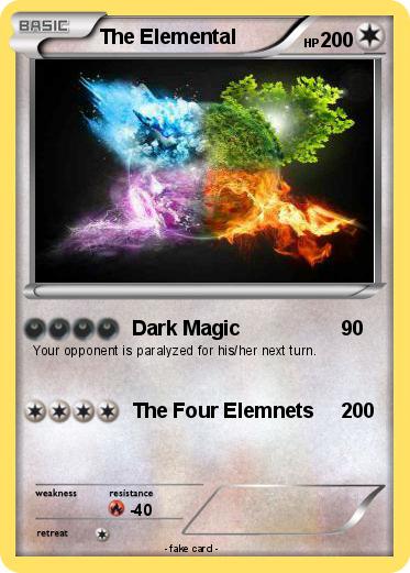 Pokémon The Elemental 3 3 - Dark Magic - My Pokemon Card