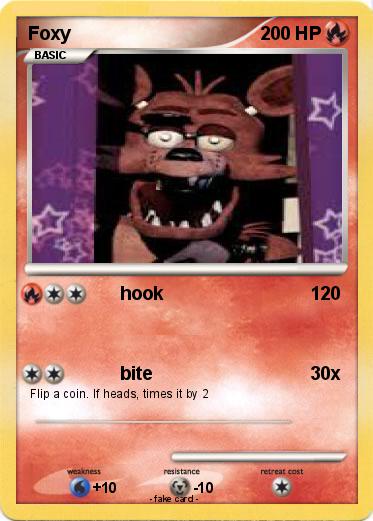 Pokémon Foxy 2056 2056 - hook - My Pokemon Card