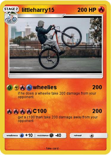 Pokémon littleharry15 - wheelies - My Pokemon Card