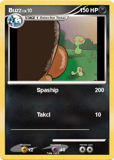 Pokémon Buzz 302 302 - Spaship - My Pokemon Card