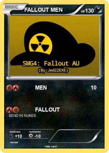 Pokémon FALLOUT MEN 1 1 - MEN - My Pokemon Card