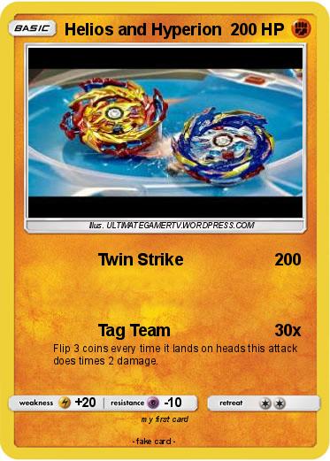 Pokémon Helios and Hyperion - Twin Strike - My Pokemon Card