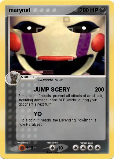 Pokémon marynet - JUMP SCERY - My Pokemon Card