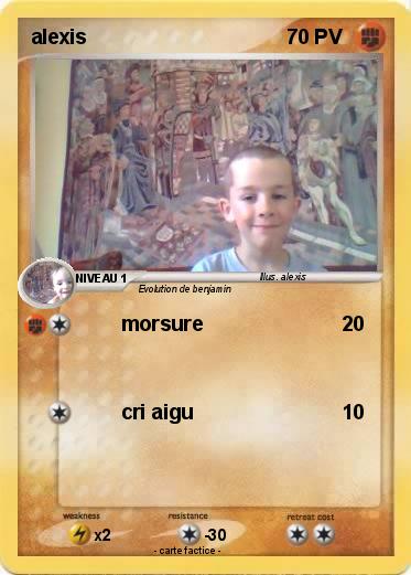 Pokémon alexis 289 289 - morsure - Ma carte Pokémon