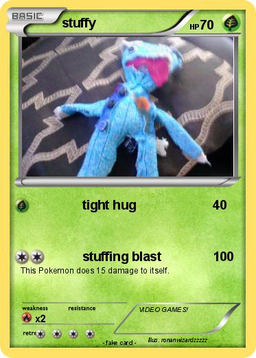 Pokémon stuffy 9 9 - tight hug - My Pokemon Card