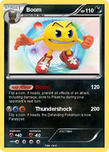Pokémon Boom 325 325 - Boom - My Pokemon Card