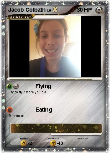 Pokémon Jacob Colbath - Flying - My Pokemon Card