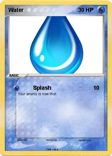 Pokémon Water 2532 2532 - Splash - My Pokemon Card