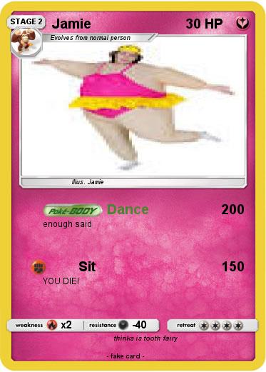 Pokémon Jamie 266 266 - Dance - My Pokemon Card